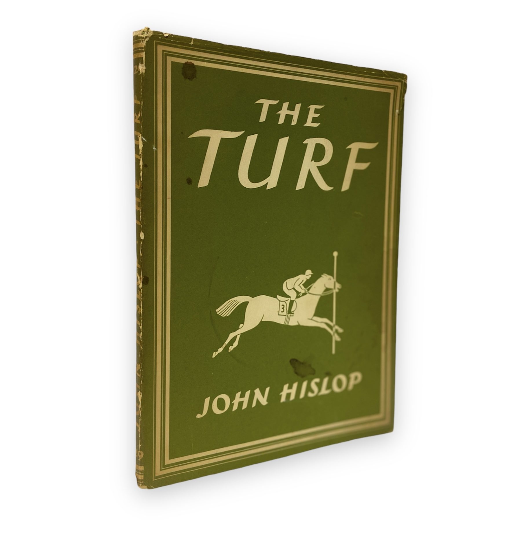 [SOLD] John Hislop - The Turf - SIGNED 1948 - Zerzura Rare Books