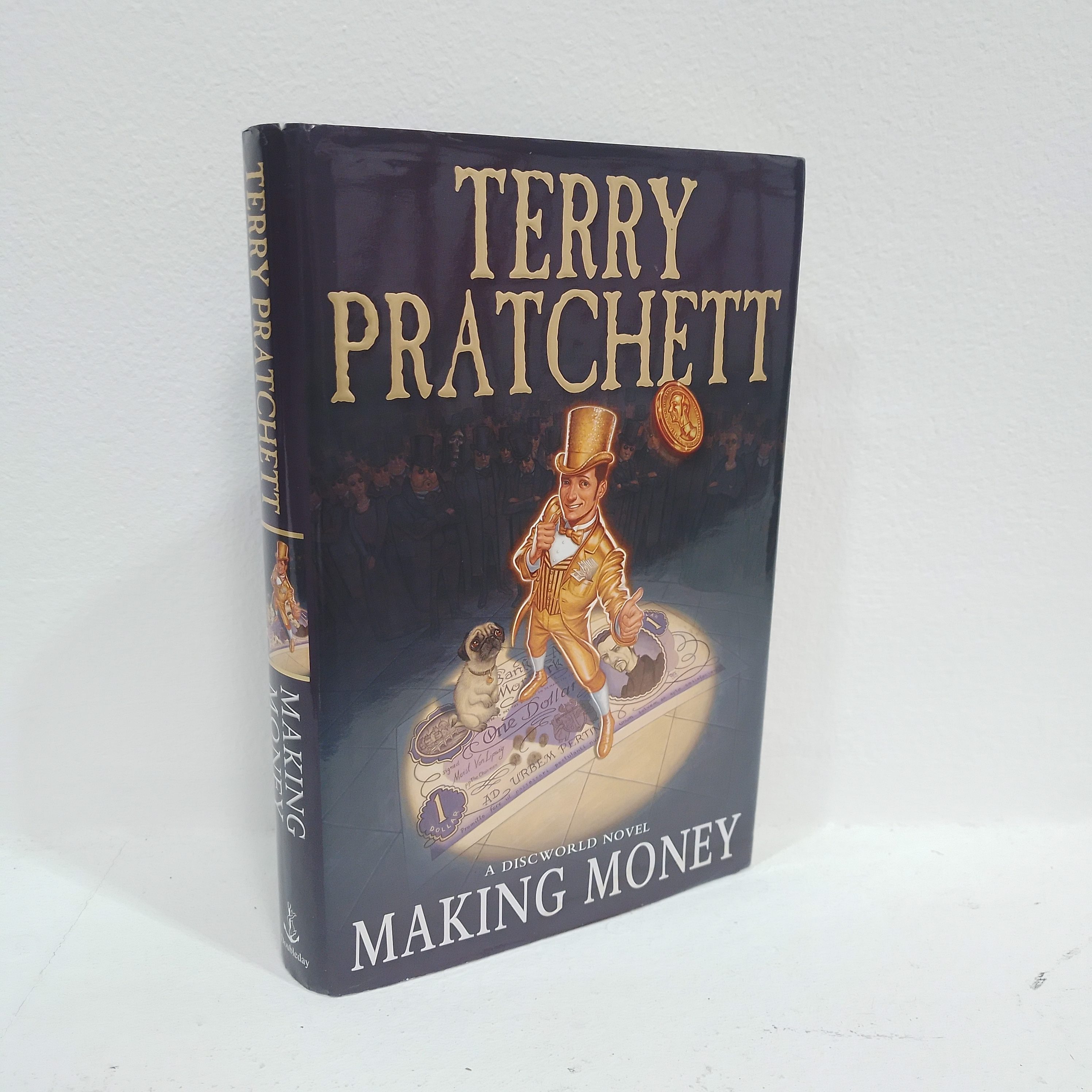[SOLD] Terry Pratchett - Making Money - Signed - Zerzura Rare Books