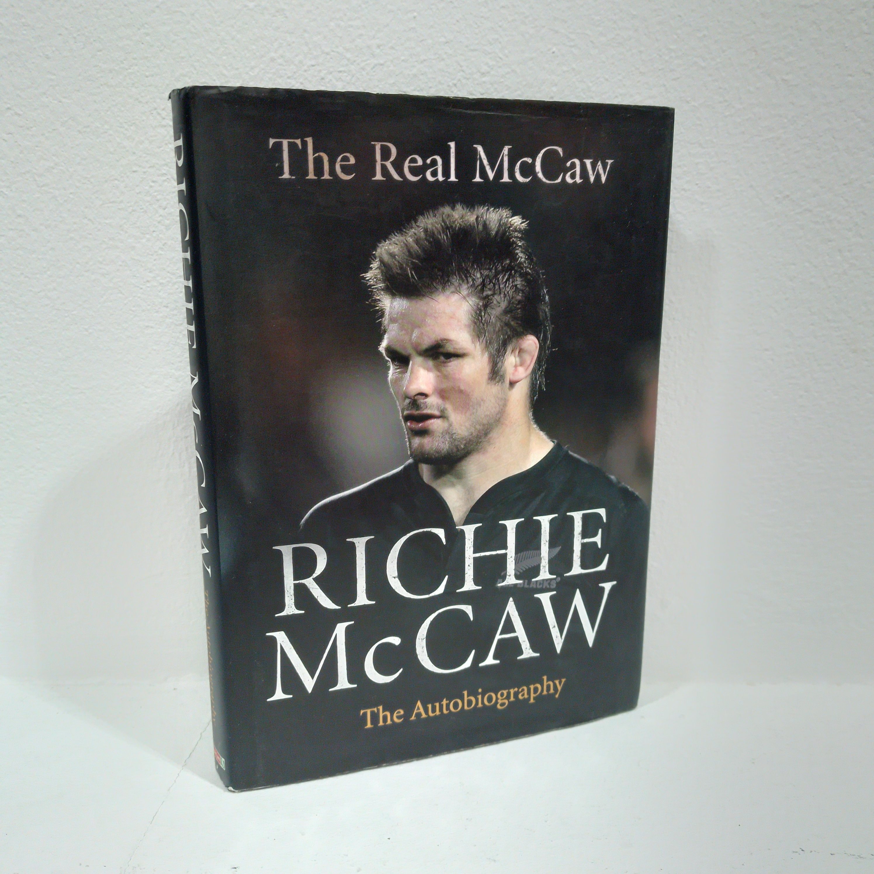 [SOLD] Richie McCaw - The Real McCaw - Signed - Zerzura Rare Books