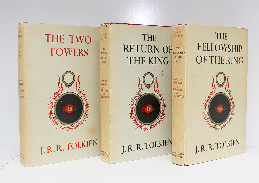 [SOLD] J.R.R. Tolkien - The Lord of the Rings - First Edition set ...