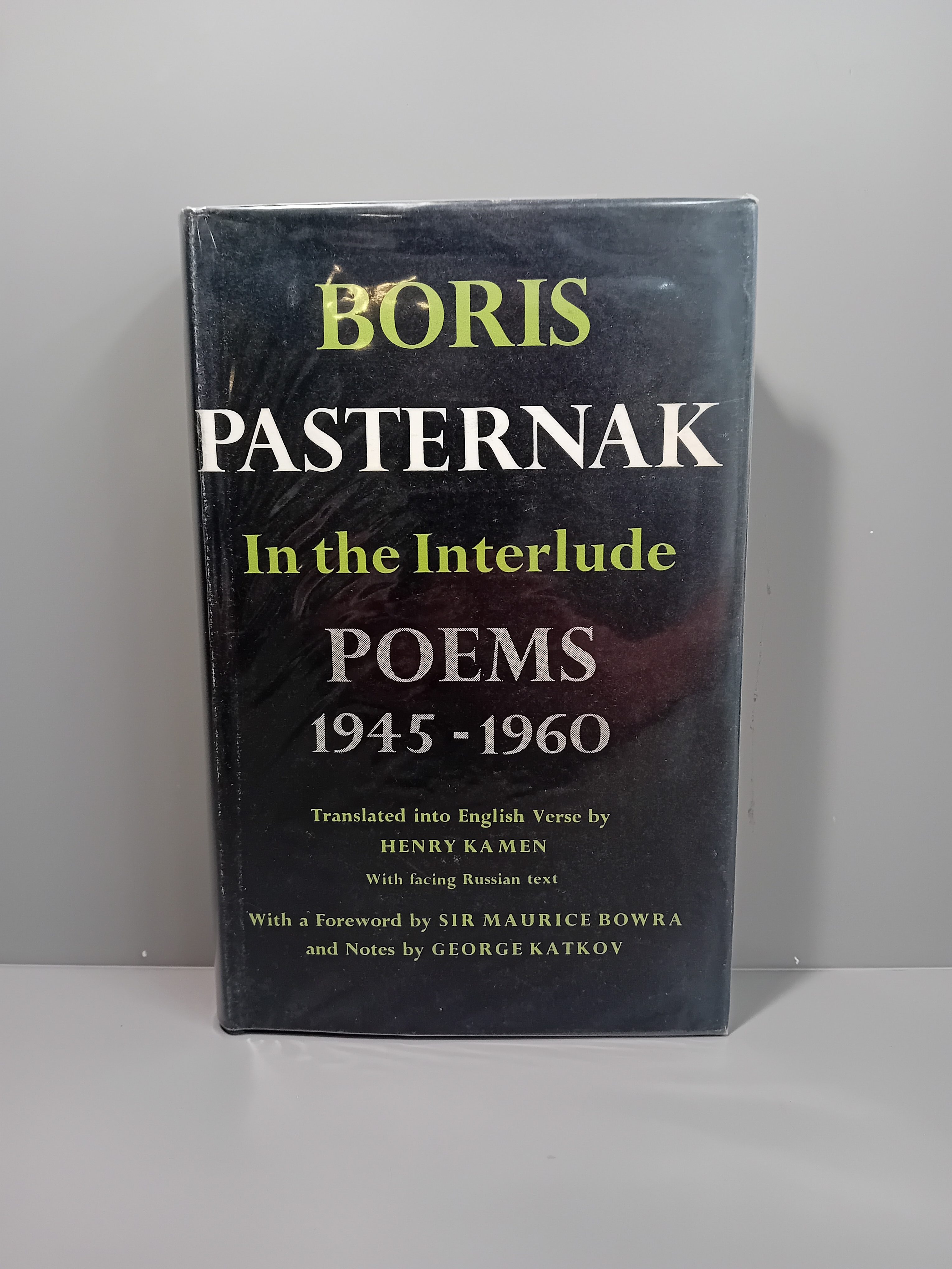 [SOLD] Boris Pasternak - In the Interlude: Poems 1945-1960 - English ...