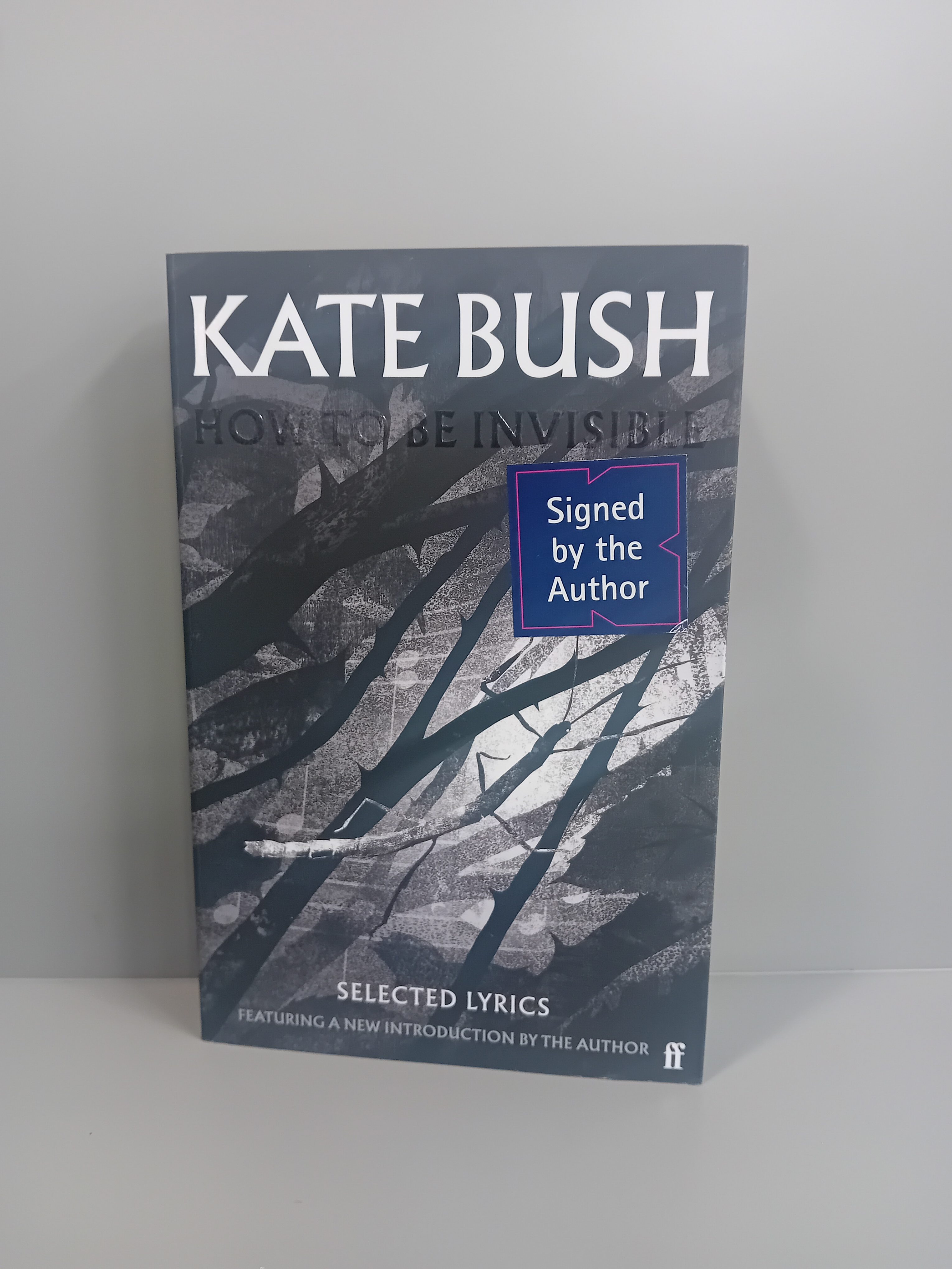 [SOLD] Kate Bush - How to be Invisible - Signed - Zerzura Rare Books