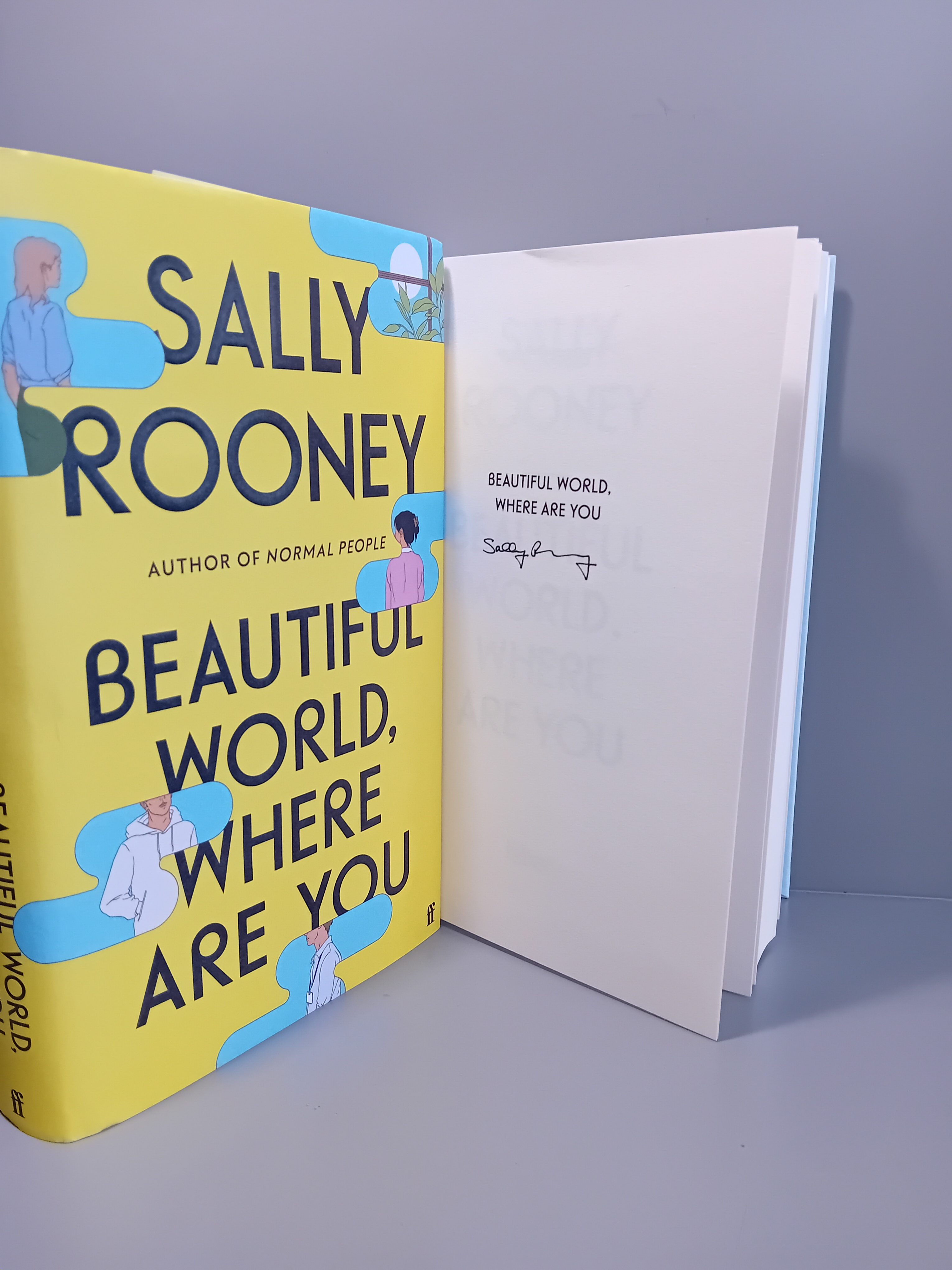 [SOLD] Sally Rooney - Beautiful World Where Are You - Signed First ...