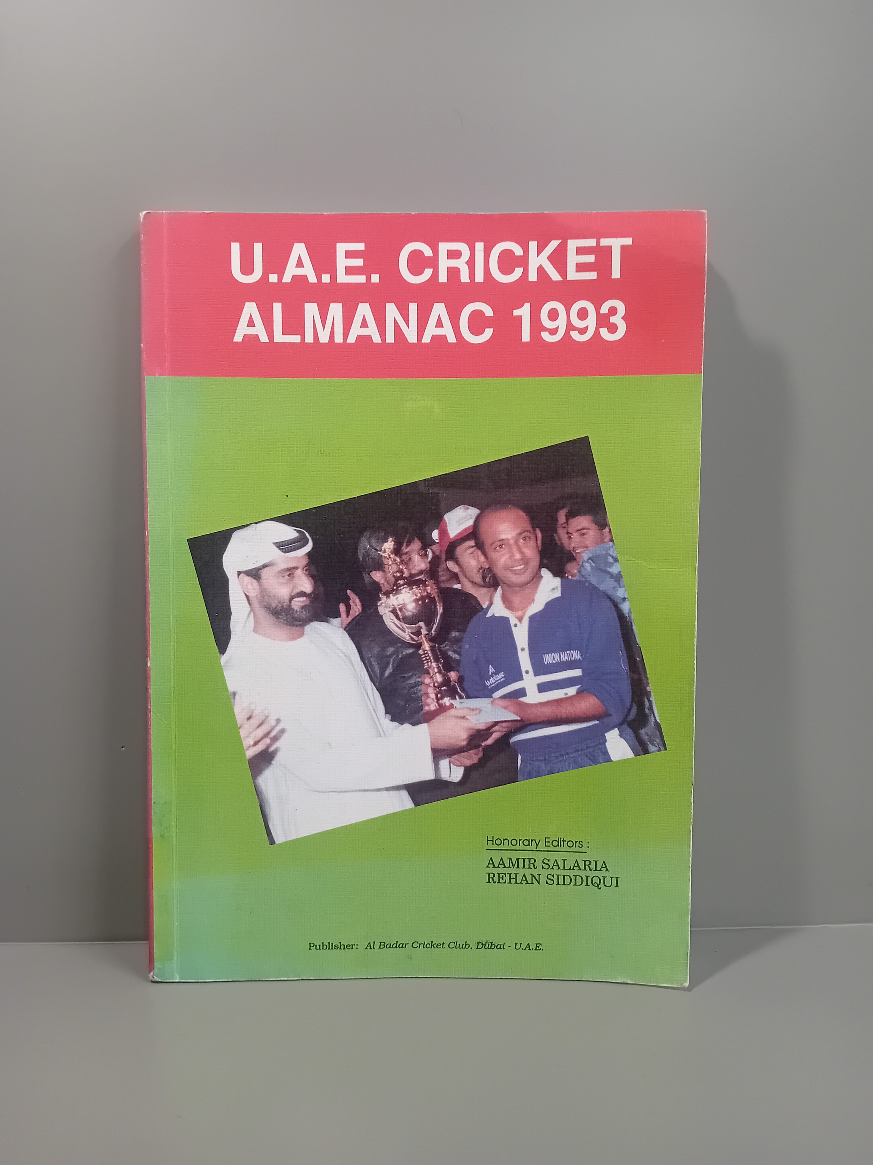 UAE Cricket Almanac 1993 - Zerzura Rare Books