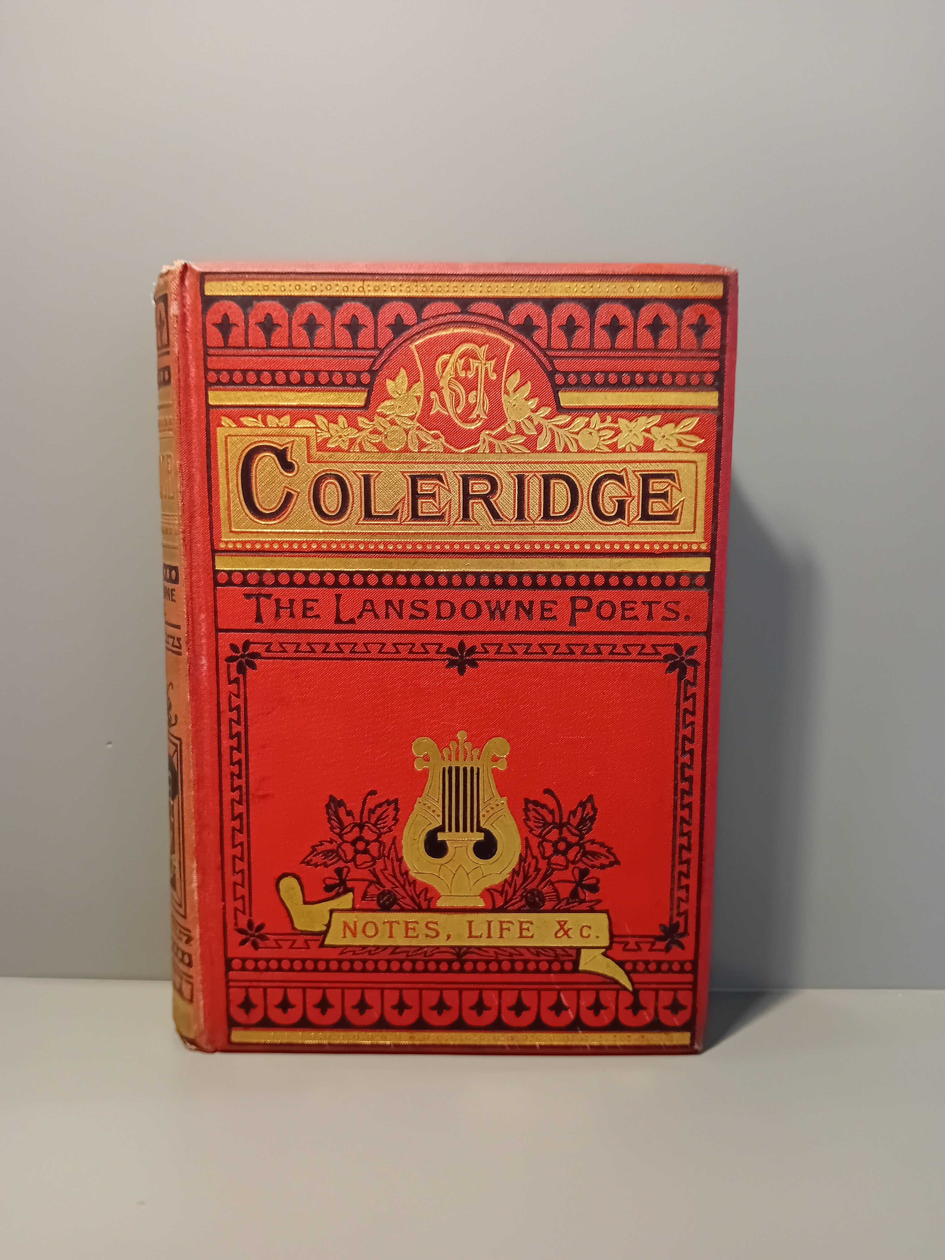 [SOLD] The Poetical Works of Coleridge - 1890 - Zerzura Rare Books