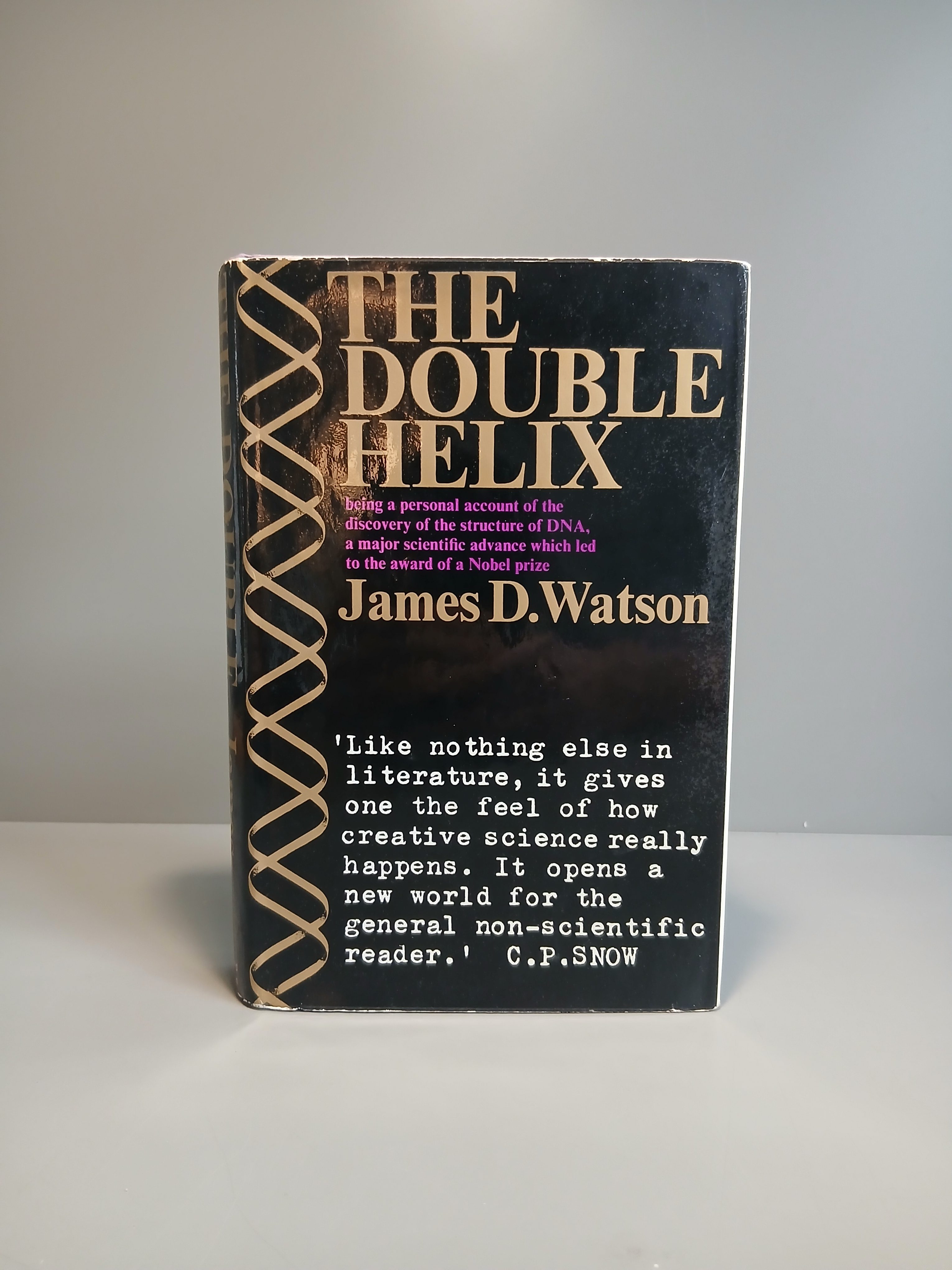 [SOLD] James D. Watson - The Double Helix - 1968 First Edition ...