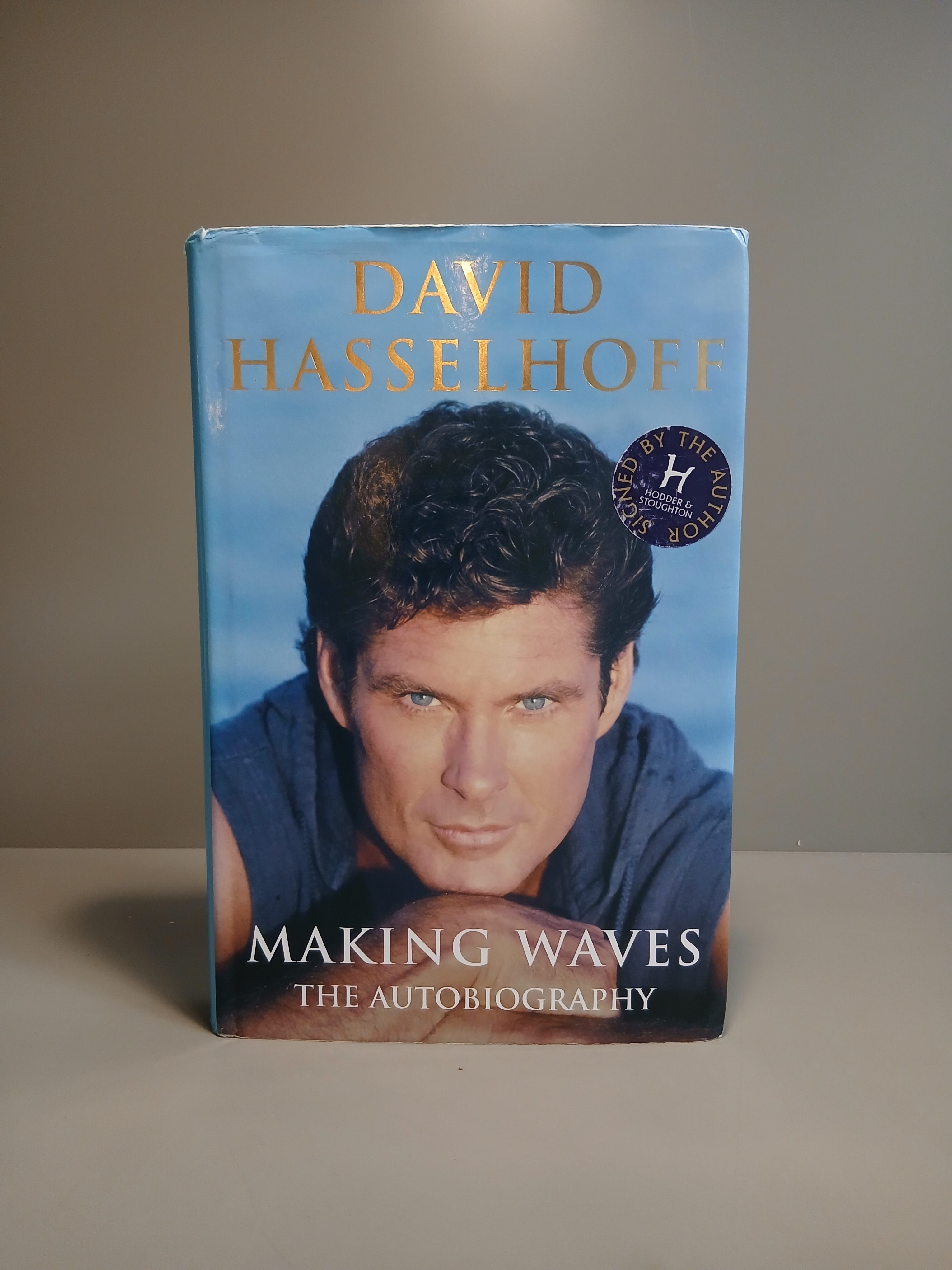 David Hasselhoff - Making Waves - Signed - Zerzura Rare Books