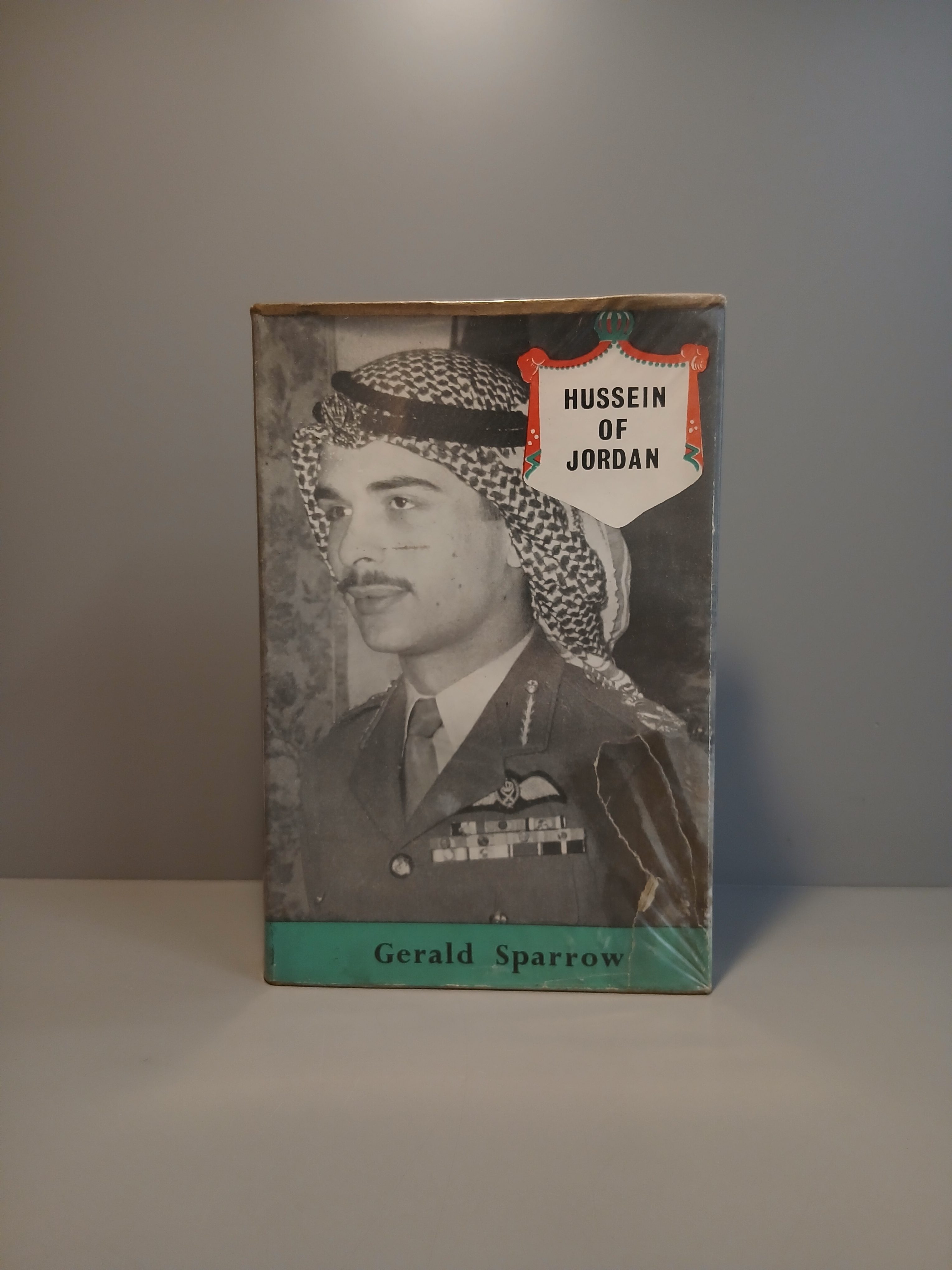 [SOLD] Gerald Sparrow - Hussein of Jordan - 1960 - Zerzura Rare Books
