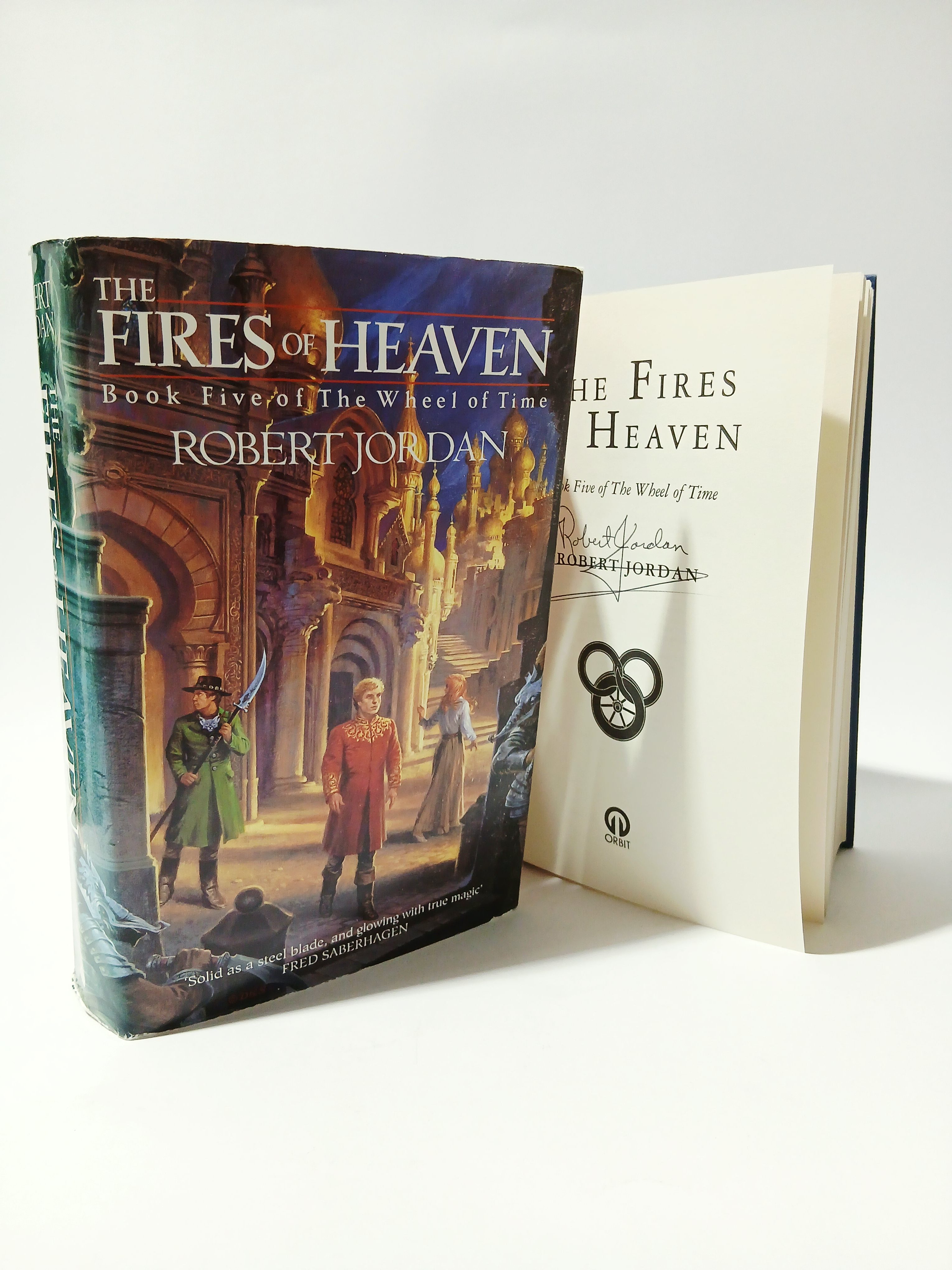 Robert Jordan - The Fires of Heaven - Signed First Edition - Zerzura ...